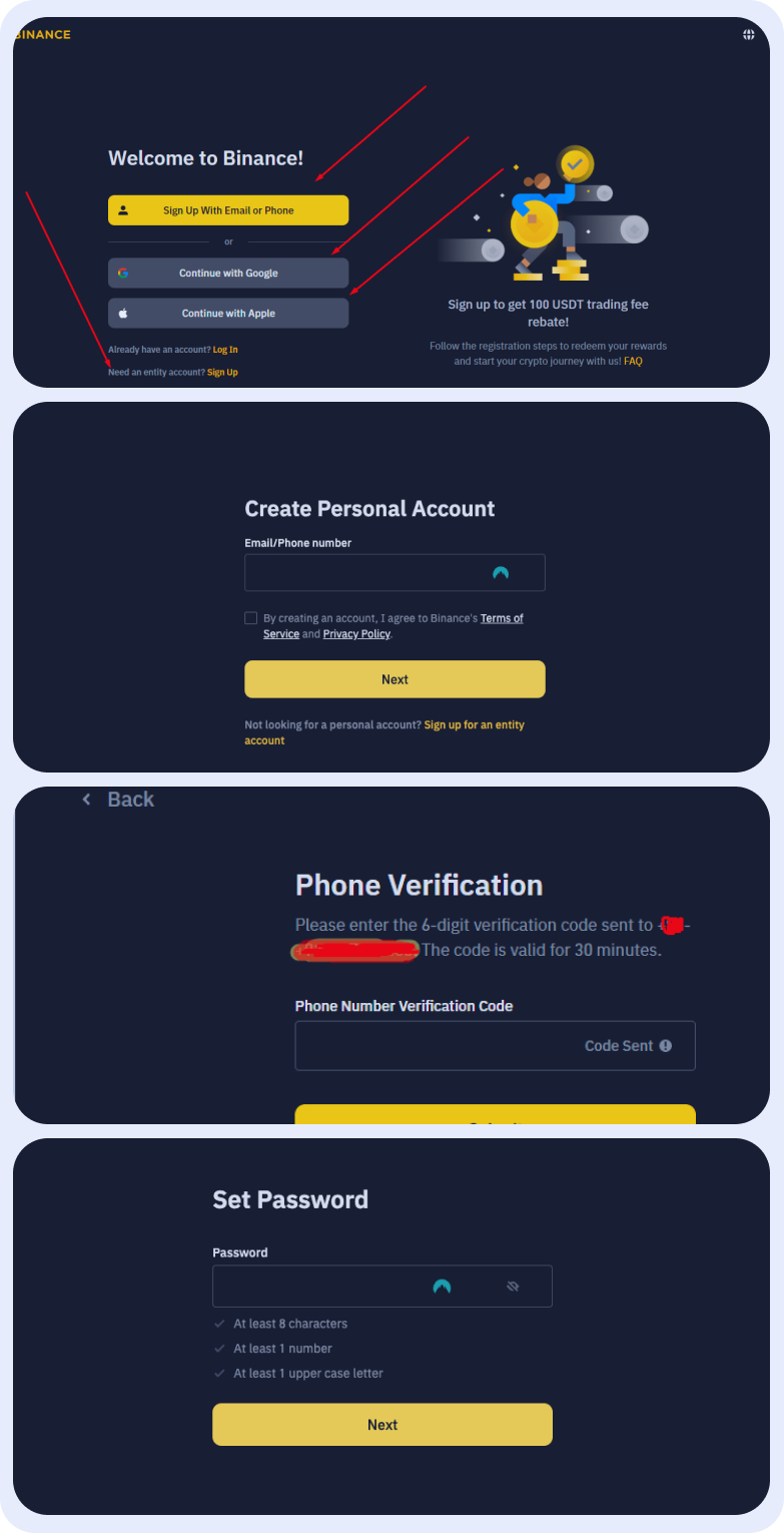 Guide: How to complete the Binance Offer? – JumpTask Helpdesk